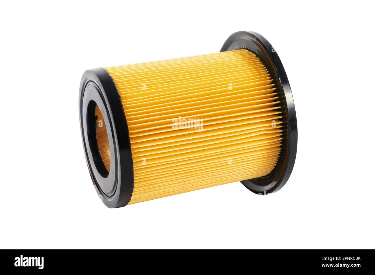 New car air filter element. Car engine air filter isolated on white ... New car air filter element. Car engine air filter isolated on white ...