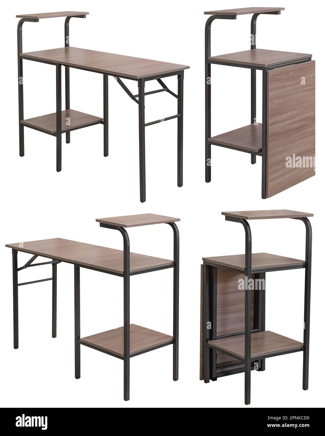 Folding table. Element of the interior. Isolated from the background ...