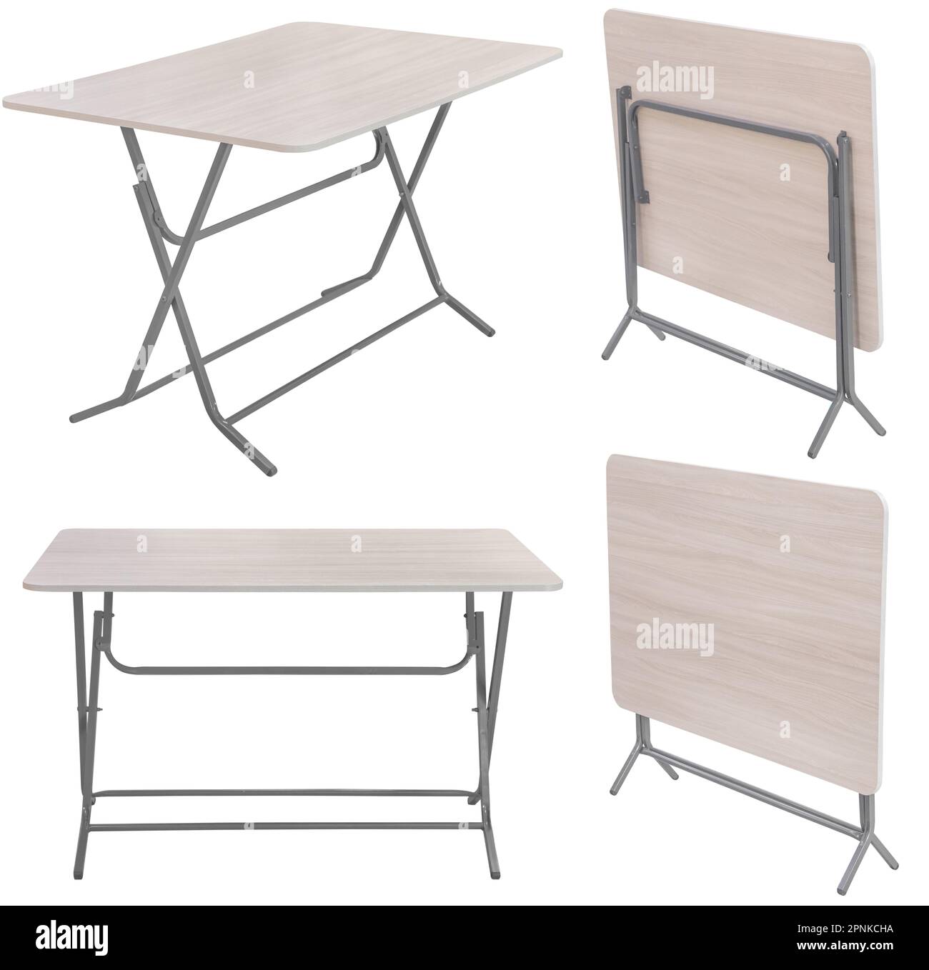 Folding table. Element of the interior. Isolated from the background ...
