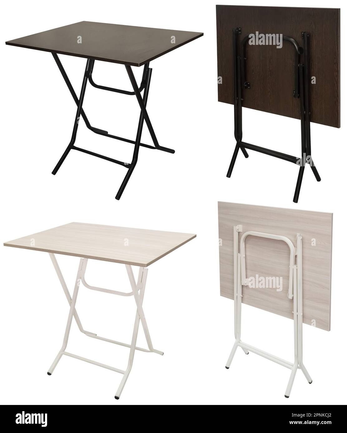 Folding table. Element of the interior. Isolated from the background ...