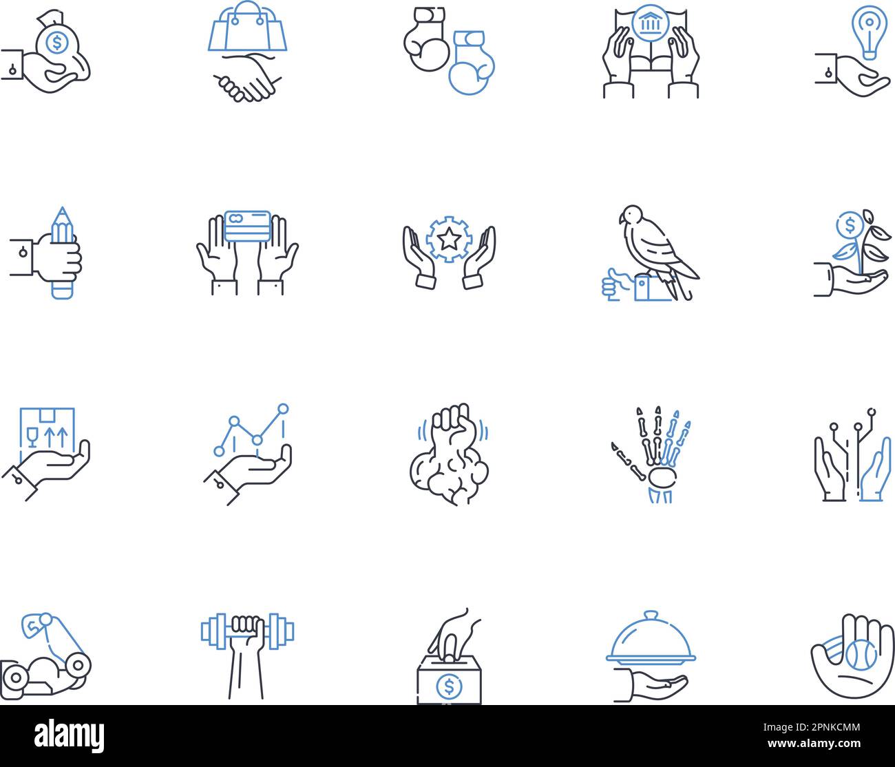 Implements line icons collection. Tools, Gear, Instruments, Utensils ... Implements line icons collection. Tools, Gear, Instruments, Utensils ...