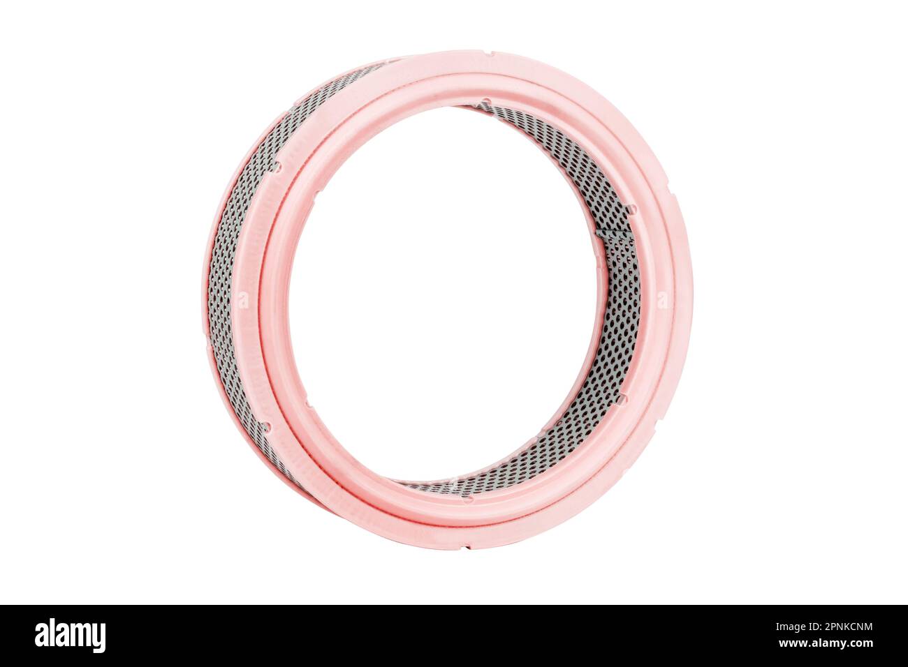 New car air filter element. Car engine air filter isolated on white ... New car air filter element. Car engine air filter isolated on white ...