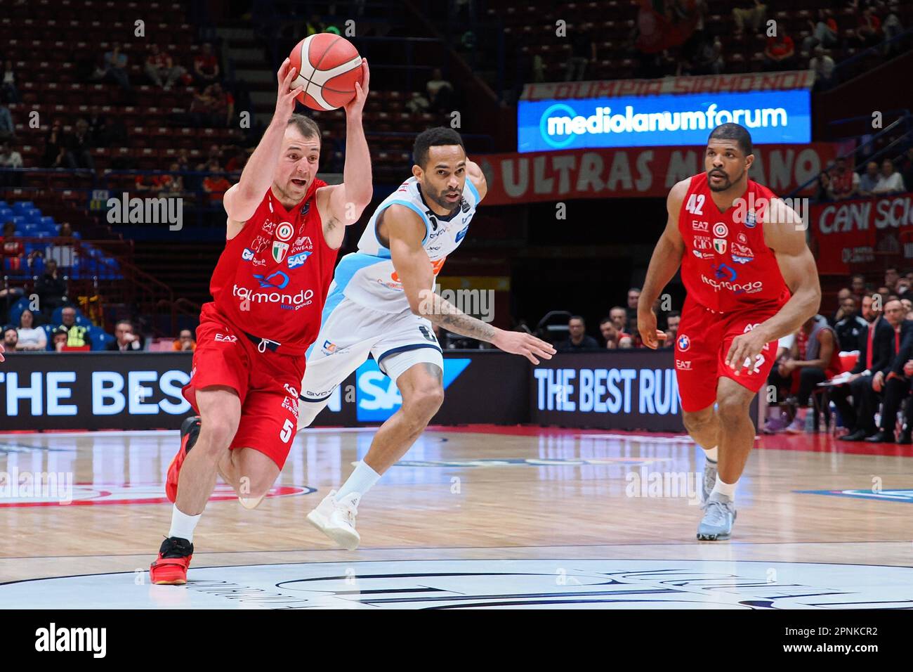 Milan, Italy. 19th Apr, 2023. Mediolanum Forum, Milan, Italy, April 19 ...