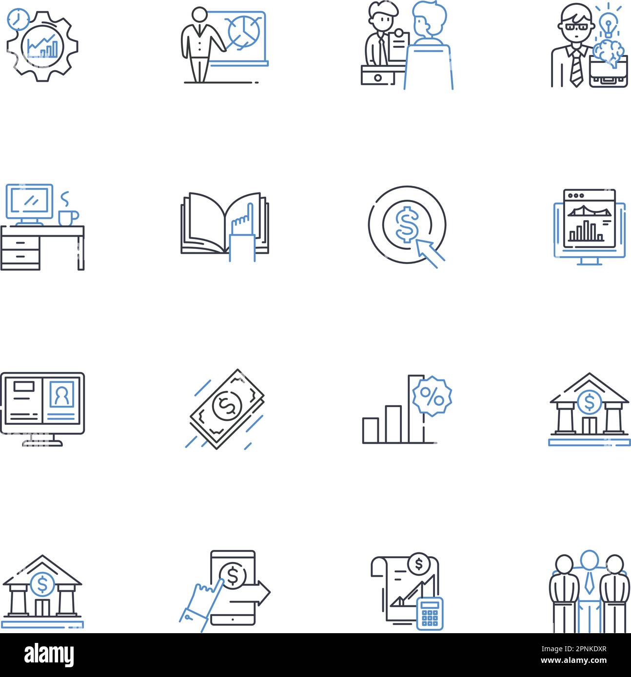 Diagnostic line icons collection. Medical, Evaluative, Analysis ...
