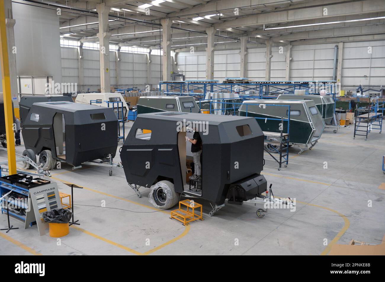Caravan factory hi-res stock photography and images - Alamy