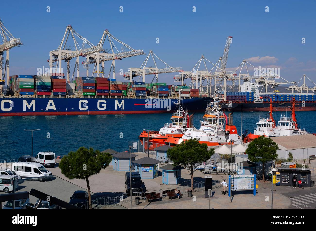 The port of Koper (Luka Koper) in Slovenia, is the only Slovenian seaport, It moves two thirds ...