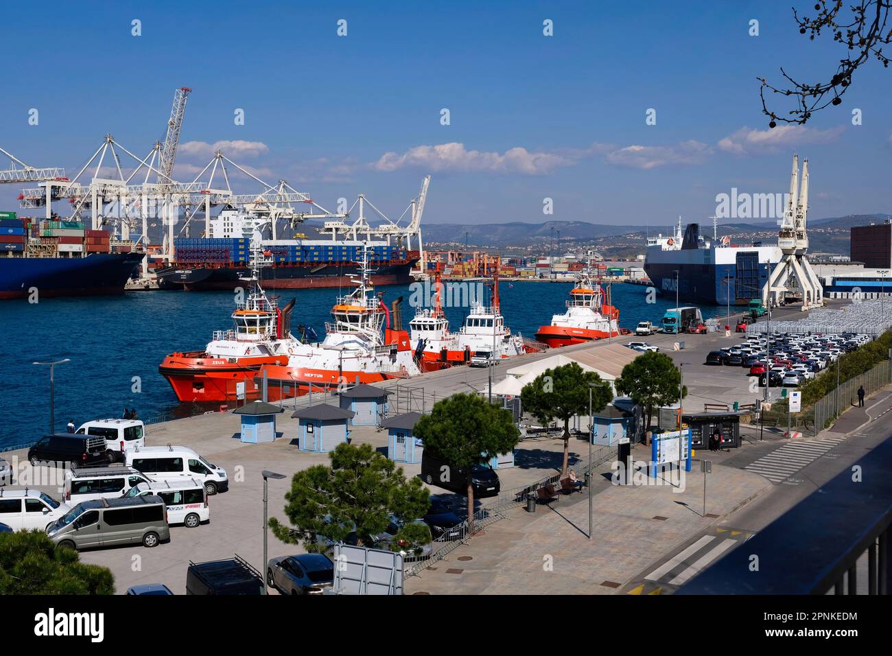 The port of Koper (Luka Koper) in Slovenia, is the only Slovenian seaport, It moves two thirds ...