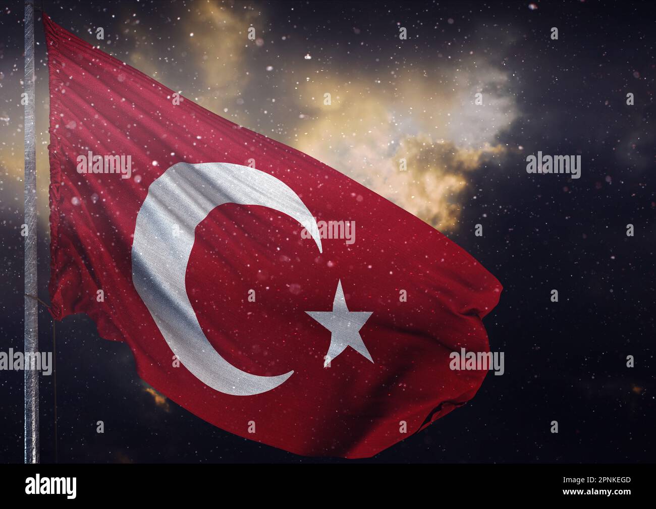 Turkish Flag, Turks, Republic of Türkiye Stock Photo - Alamy