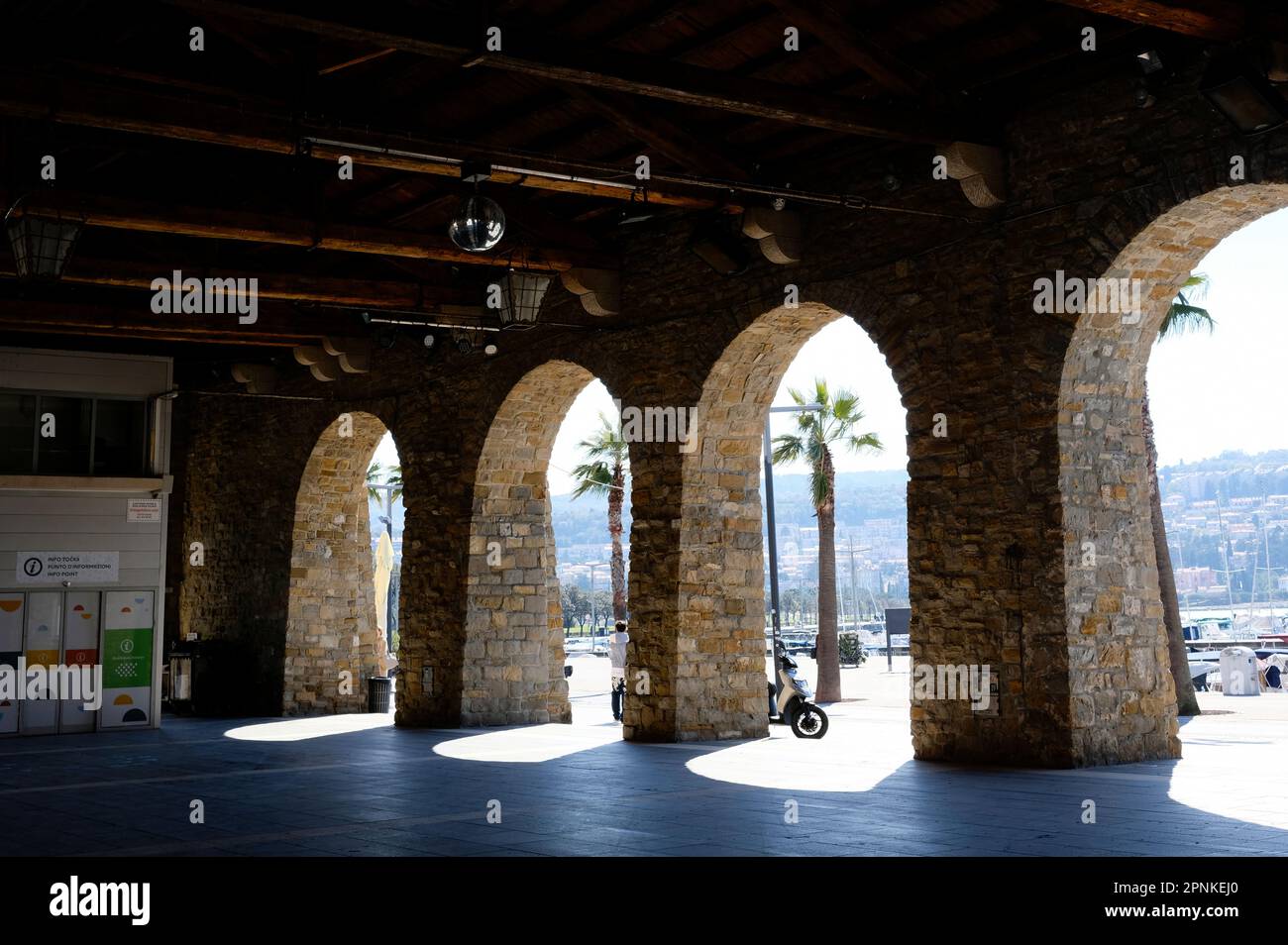 The Salt Warehouse is a historic building in Koper (Slovenia) of the ...