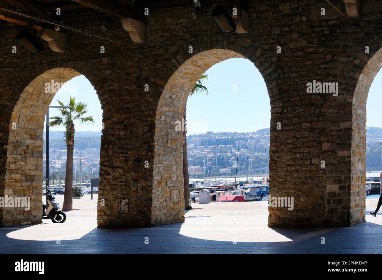 The Salt Warehouse is a historic building in Koper (Slovenia) of the ...