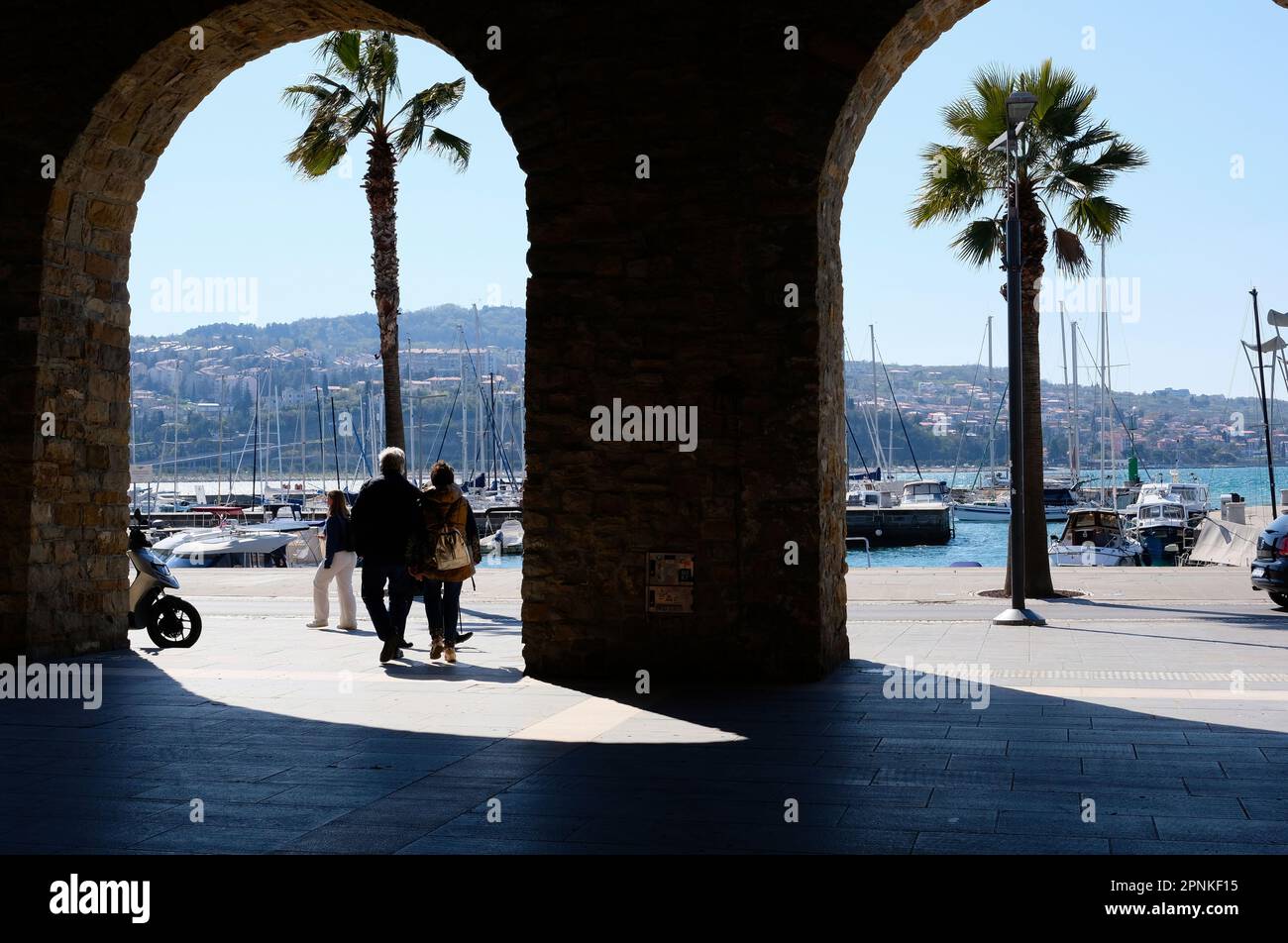 The Salt Warehouse is a historic building in Koper (Slovenia) of the ...