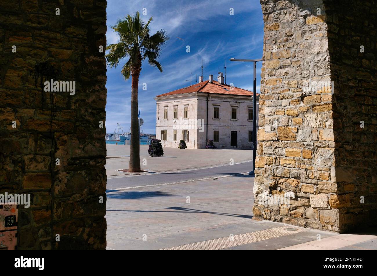 The Salt Warehouse is a historic building in Koper (Slovenia) of the ...