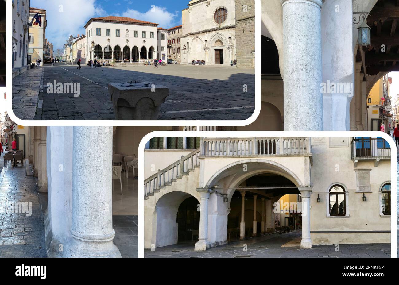 The Salt Warehouse is a historic building in Koper (Slovenia) of the ...