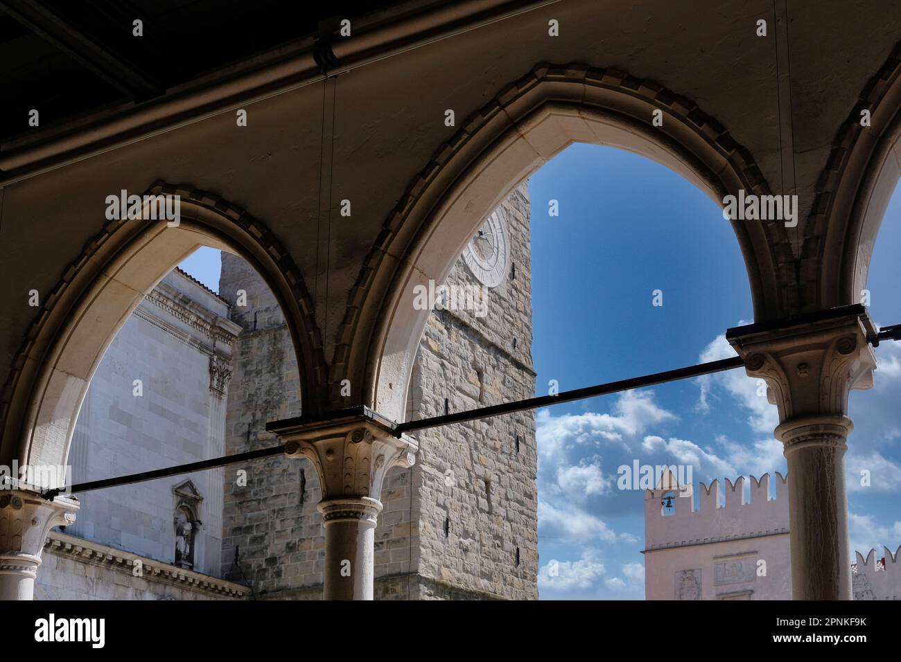 Koper cathedral and bell tower hi-res stock photography and images - Alamy