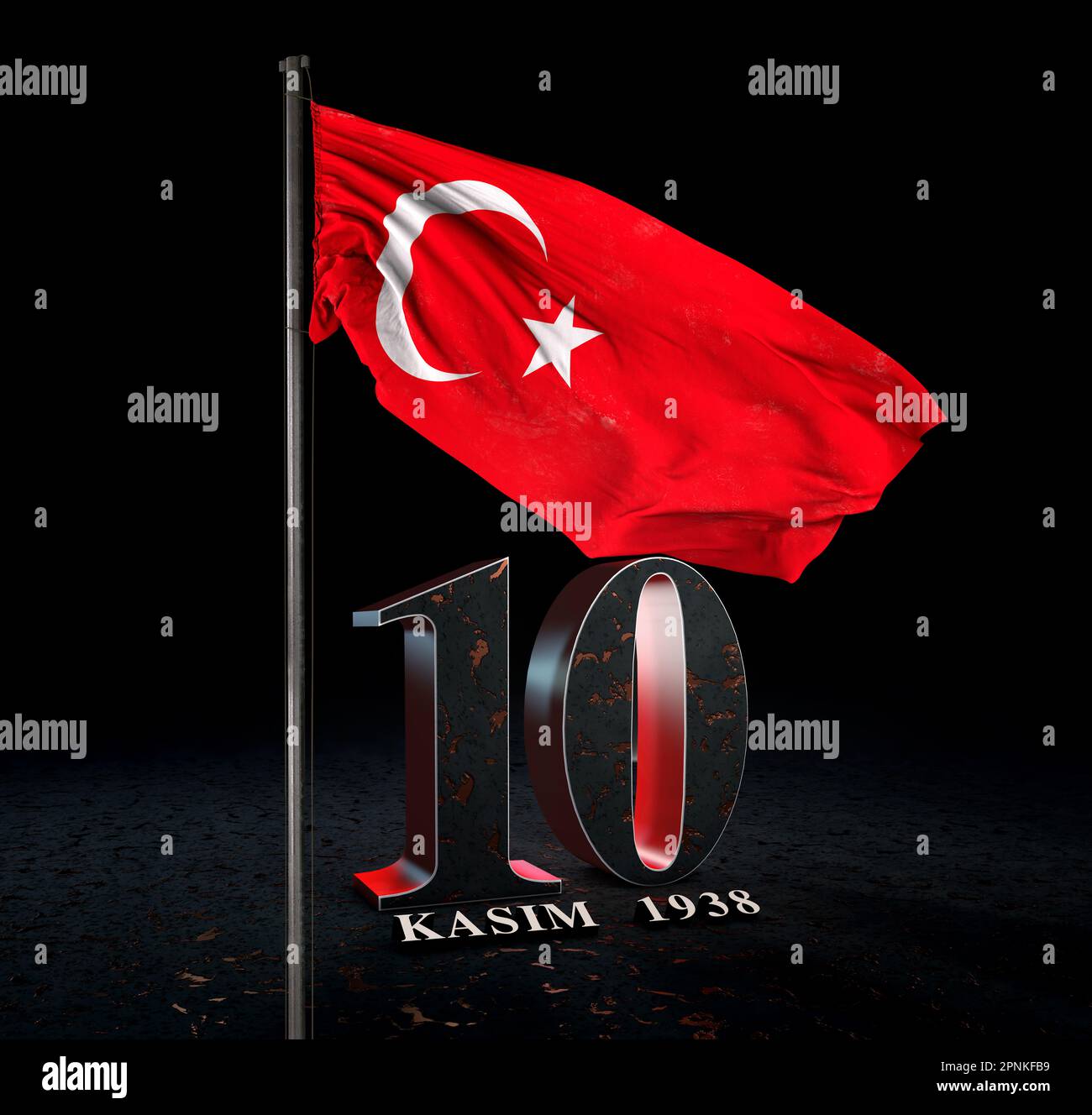 Turkish Flag, Turks, Republic of Türkiye Stock Photo - Alamy