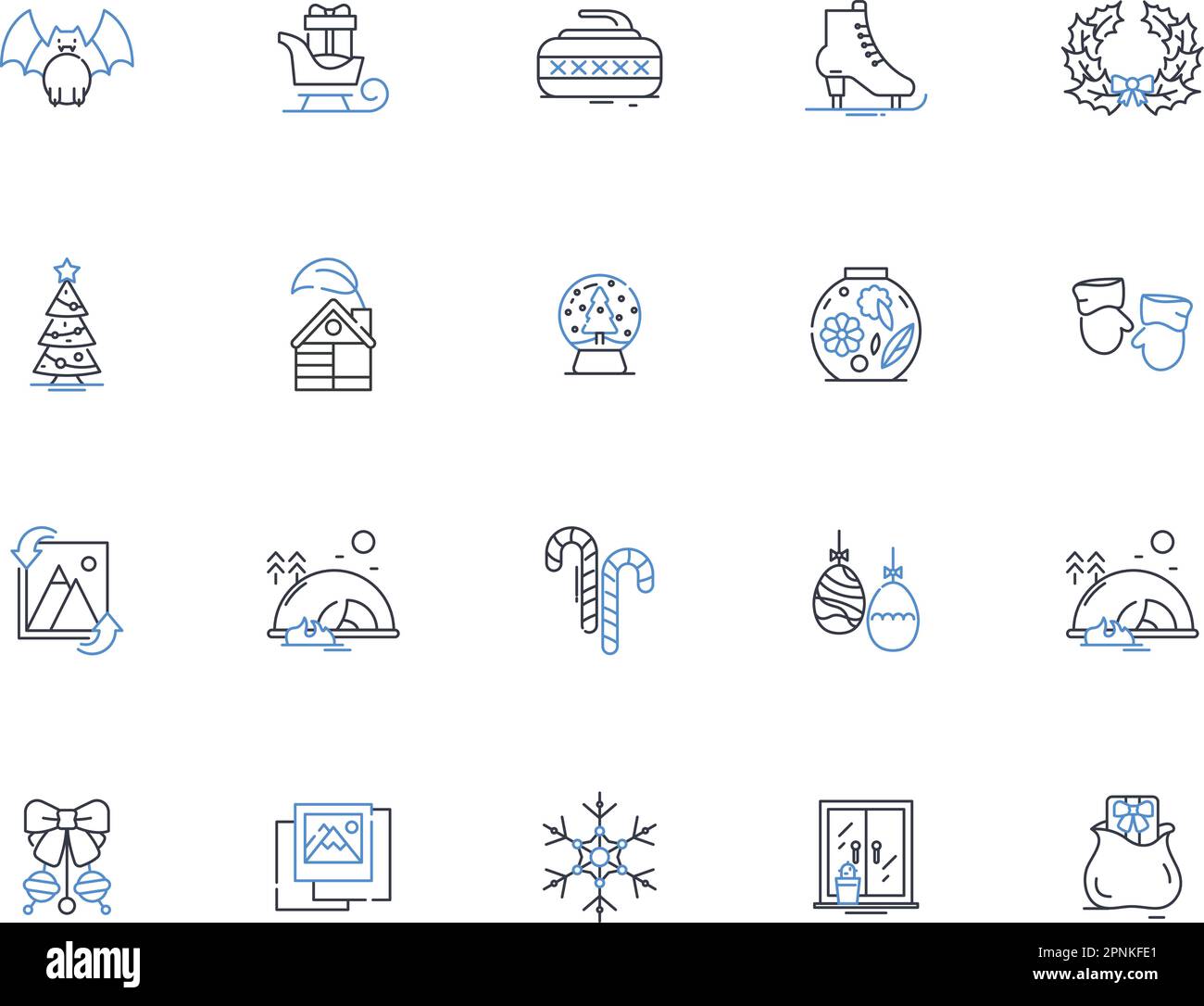 Epiphany line icons collection. Revelation, Manifestation, Insight ...