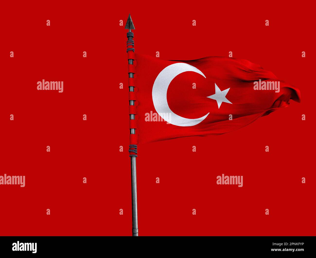 Turkish Flag, Turks, Republic of Türkiye Stock Photo - Alamy
