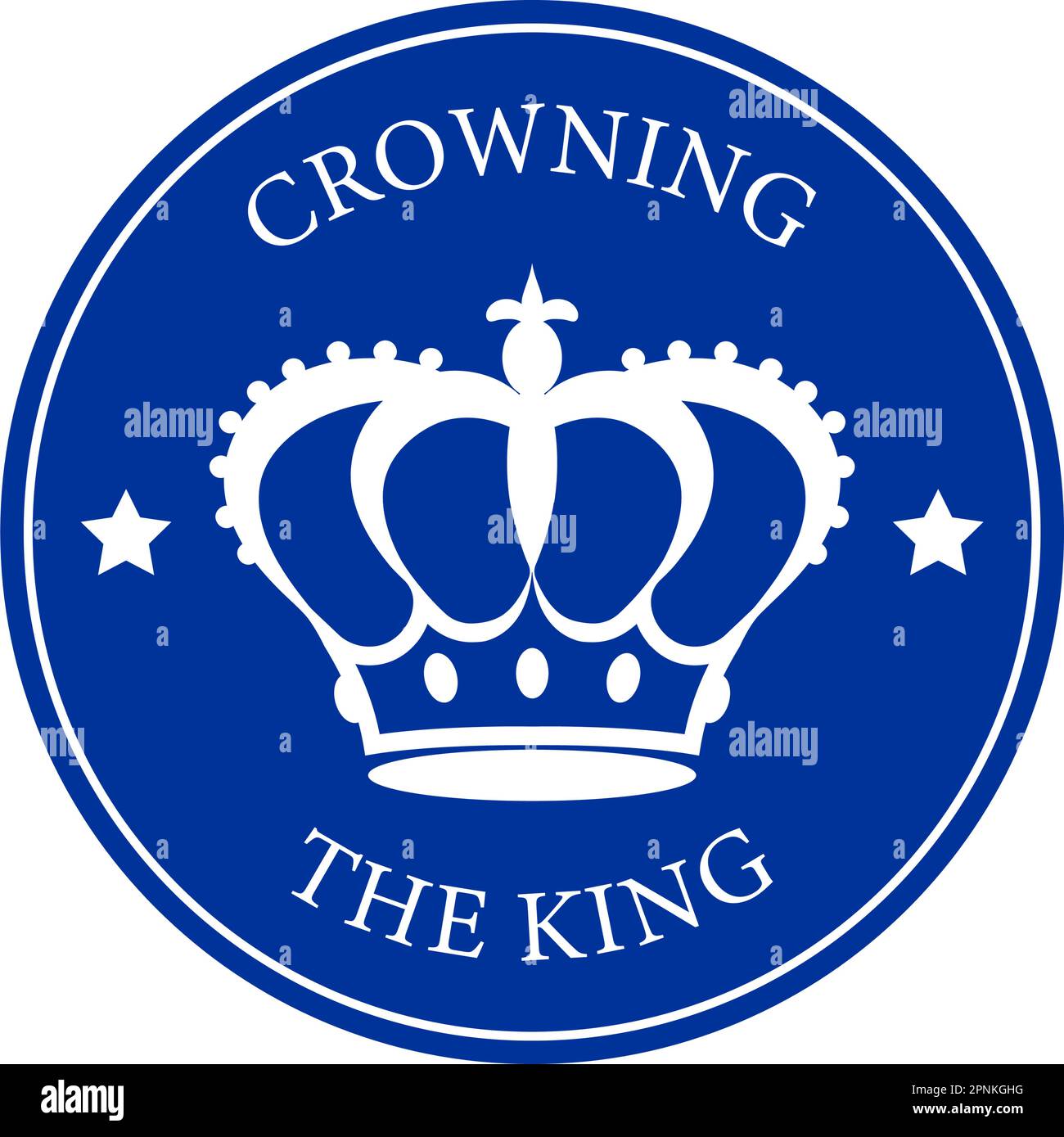 King charles coronation emblem hi-res stock photography and images - Alamy