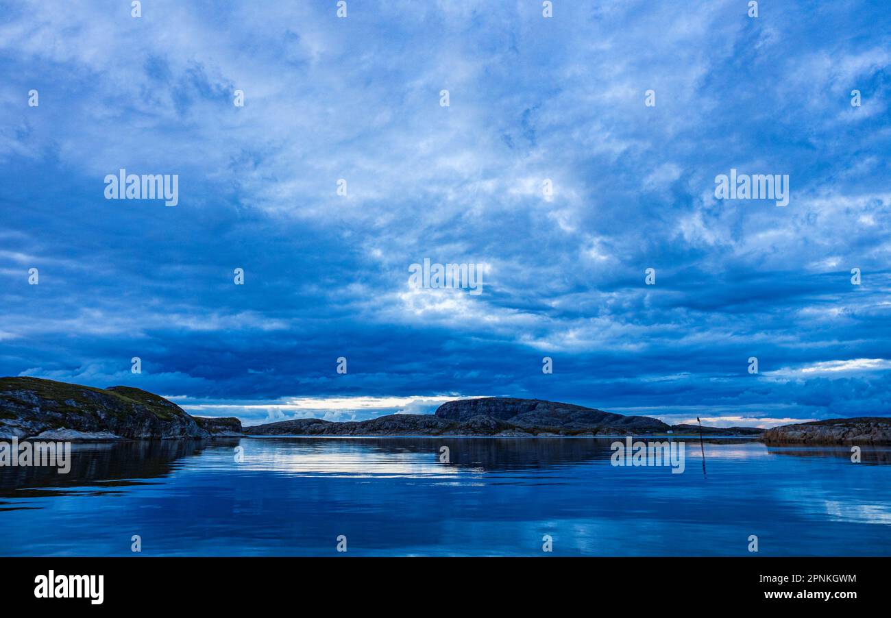 Blue hour clouds hi-res stock photography and images - Alamy
