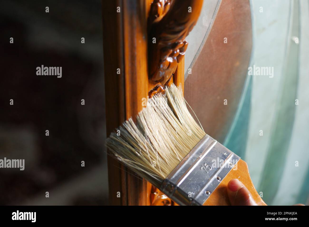 Carpenters brush hi-res stock photography and images - Alamy