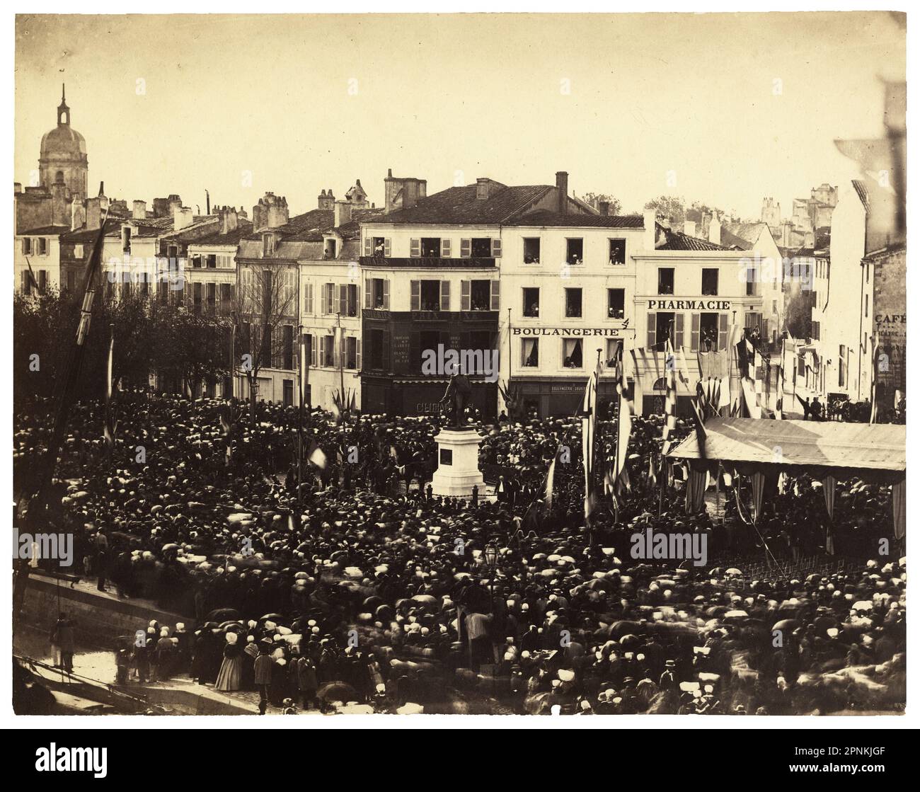 Inauguration de la Statue de l'amiral Duperré, La Rochelle, October 17 ...