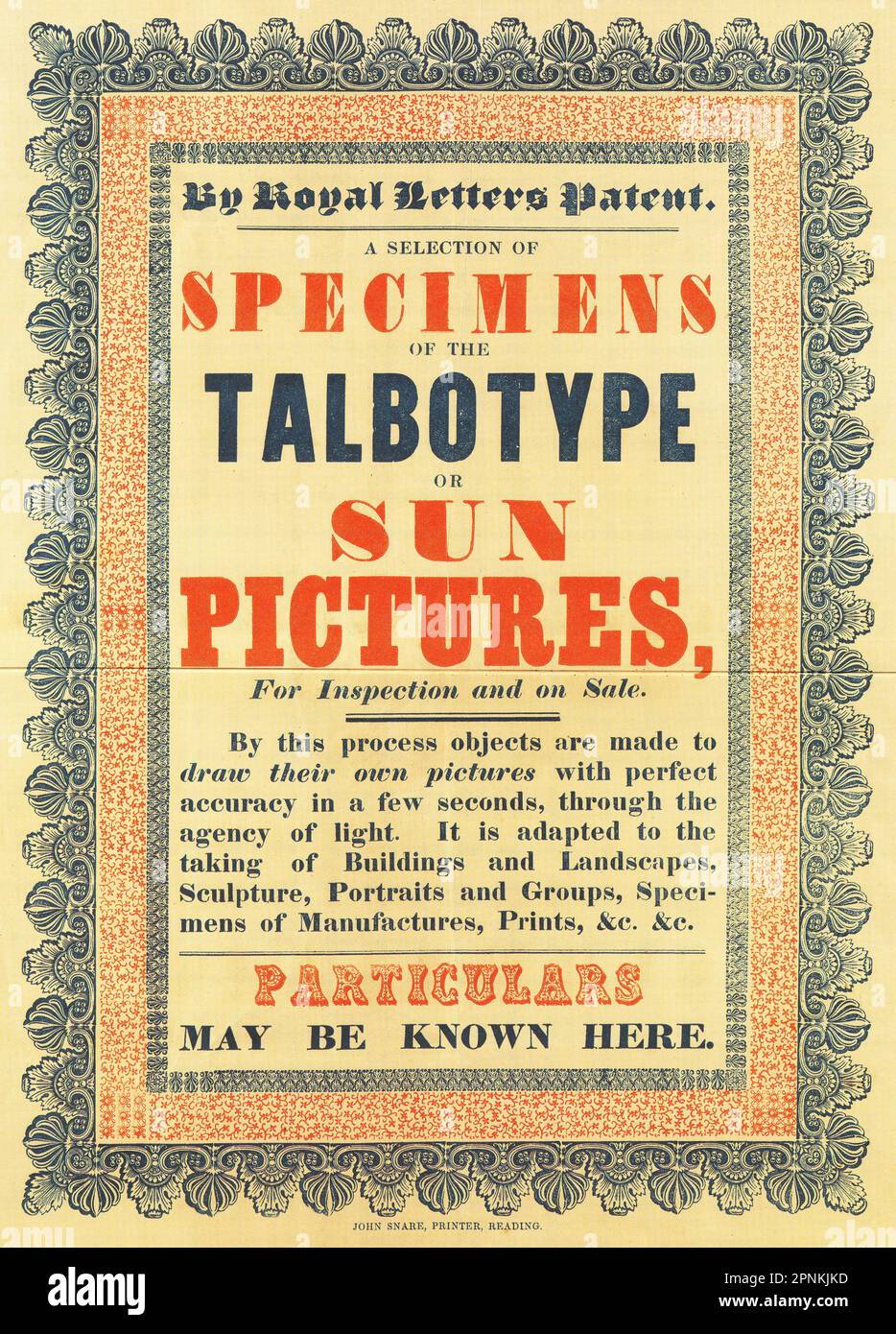 Talbotype hi-res stock photography and images - Alamy
