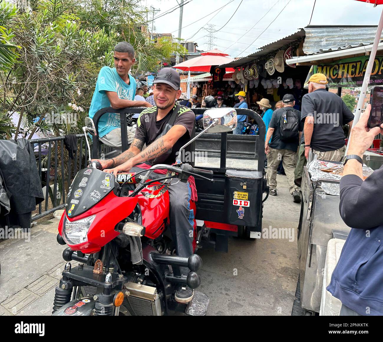 Medellin, USA. 25th Feb, 2023. Comuna 13 was one of the most dangerous ...