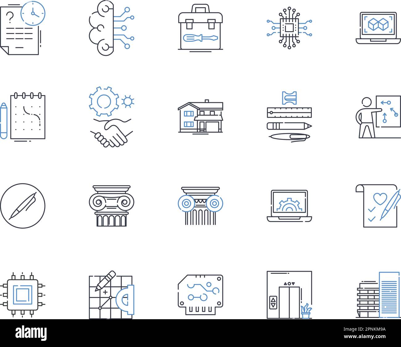 Health wellness line icons collection. Fitness, Nutrition, Yoga ...