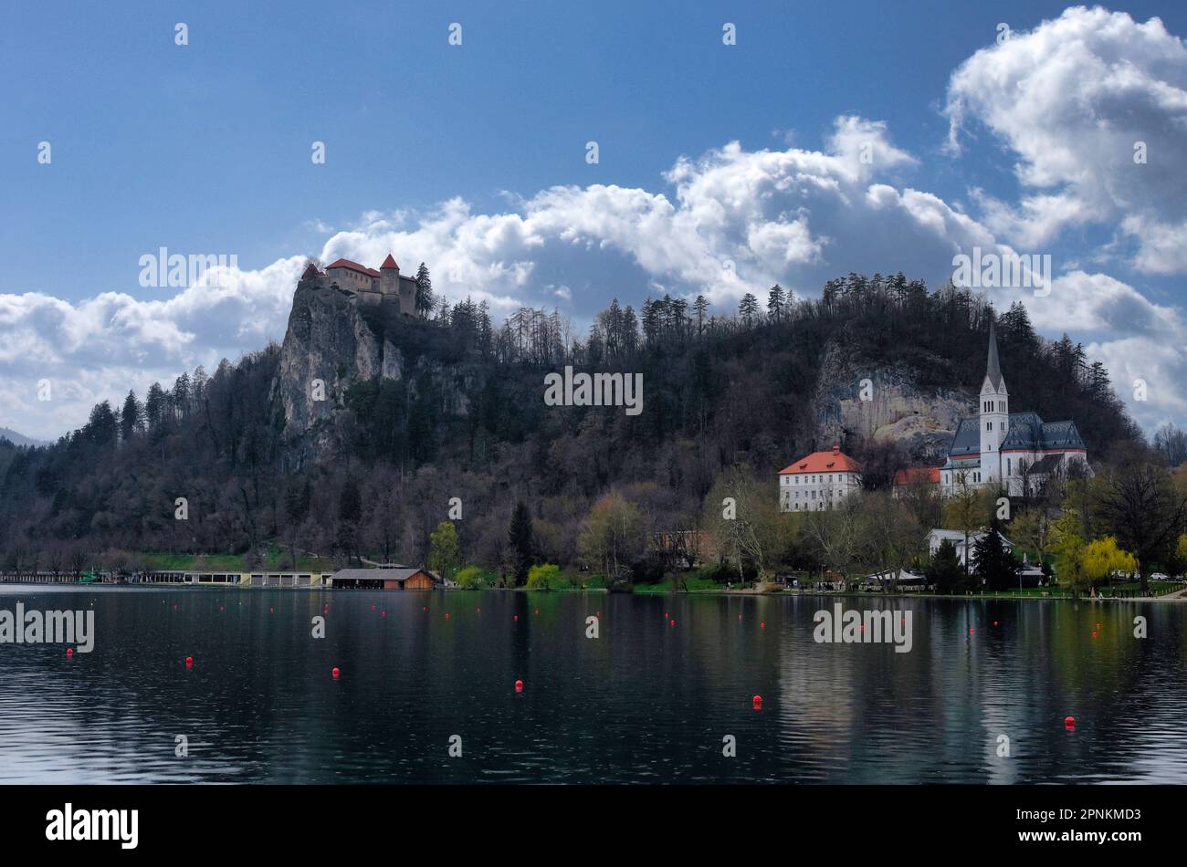 Bled Castle is a medieval castle located on a rock overlooking Lake ...