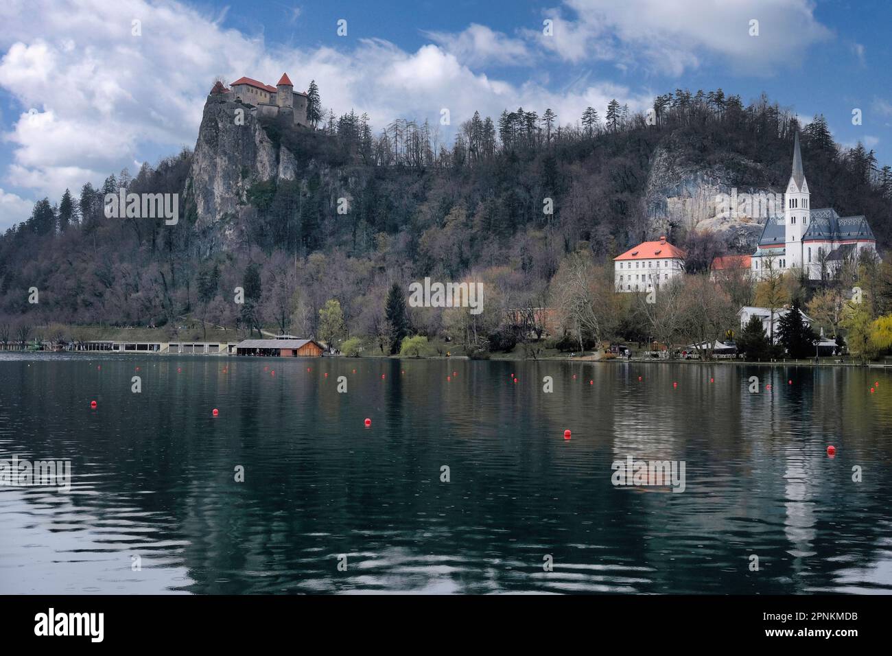 Bled Castle is a medieval castle located on a rock overlooking Lake ...