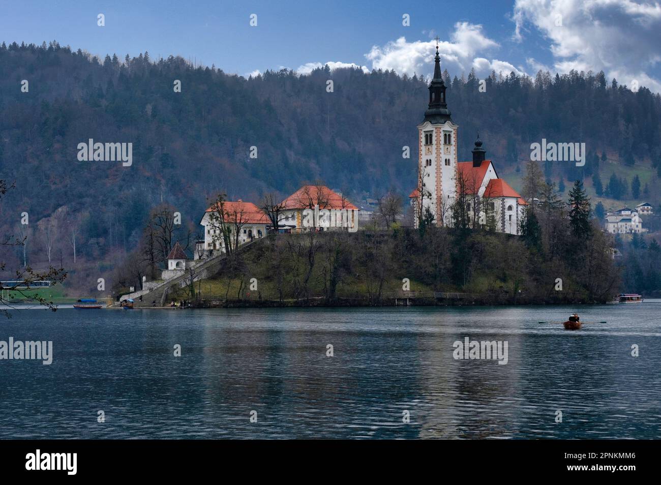 The Church of Our Lady on the Lake is a small baroque church located on ...