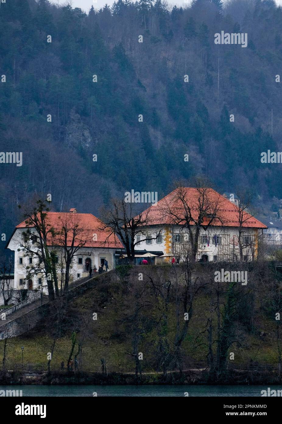 The Church of Our Lady on the Lake is a small baroque church located on ...