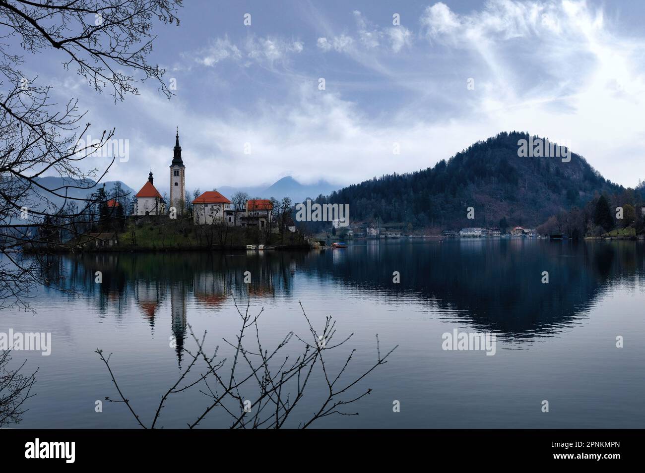 The Church of Our Lady on the Lake is a small baroque church located on ...