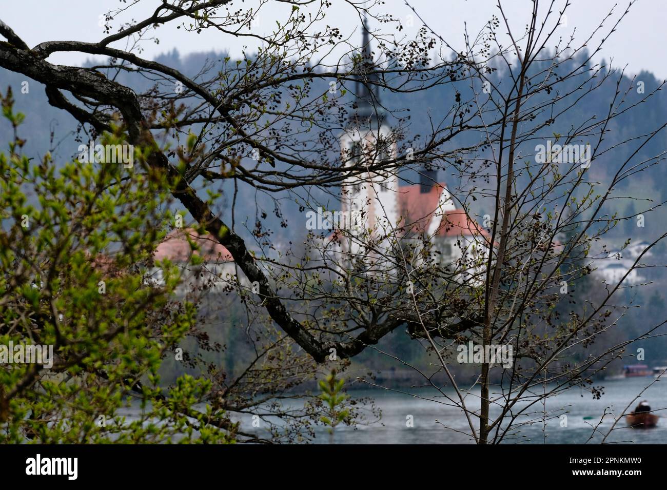 The Church of Our Lady on the Lake is a small baroque church located on ...