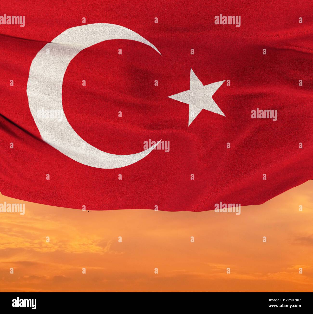 Turkish Flag, Turks, Republic of Türkiye Stock Photo - Alamy