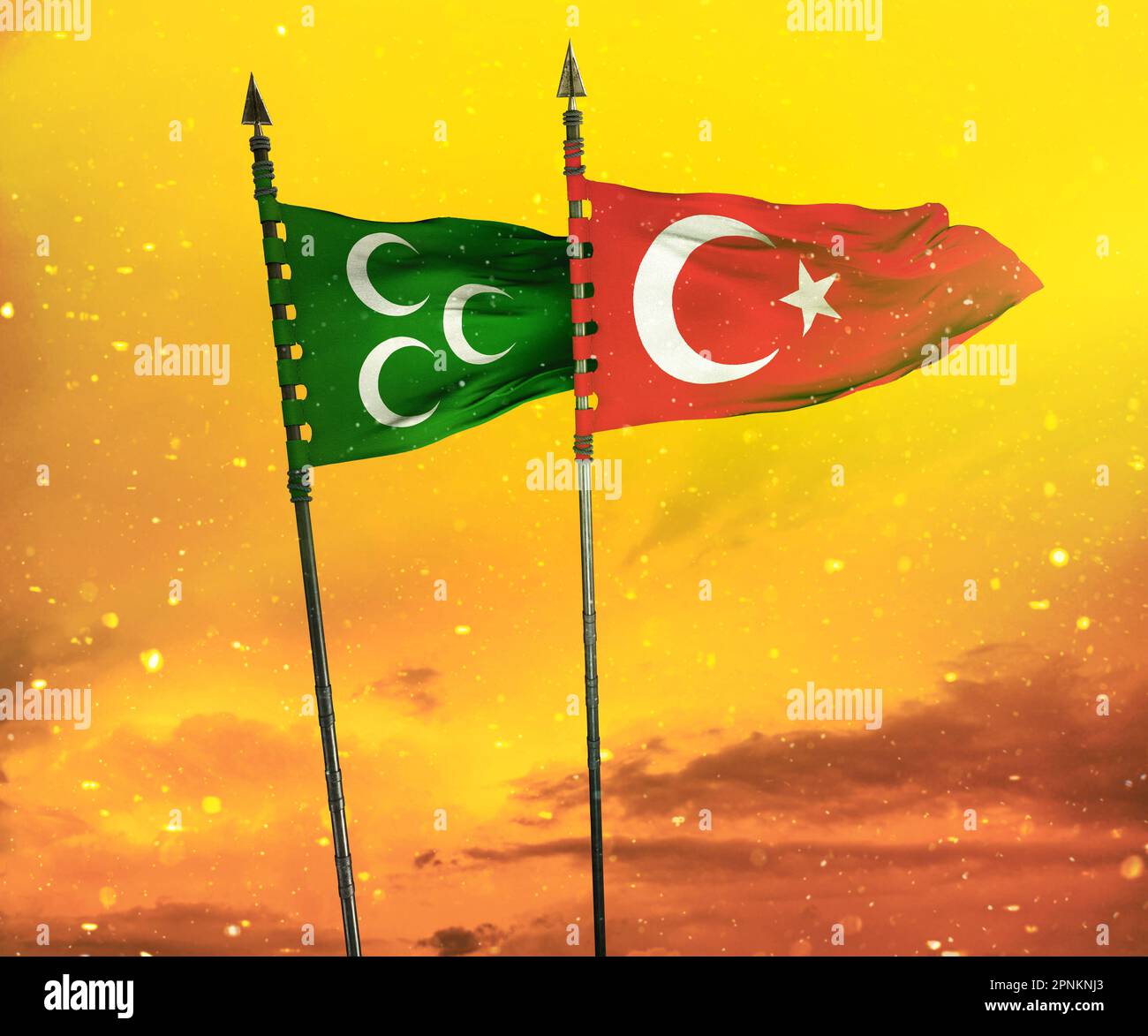 Turkish Flag, Turks, Republic of Türkiye Stock Photo - Alamy