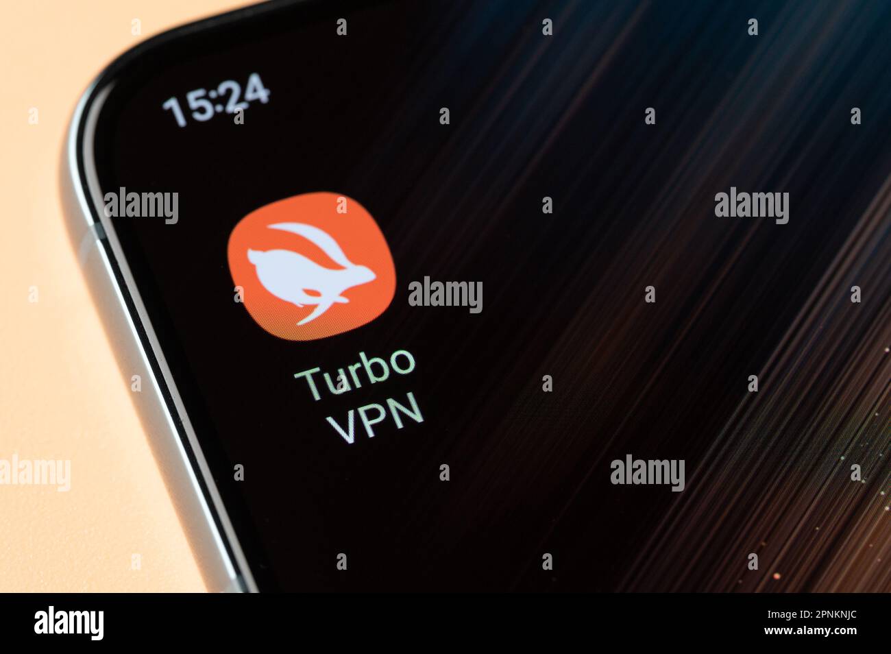 Vpn connected smartphone screen close hi-res stock photography and ...