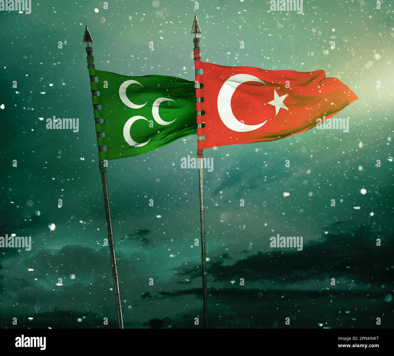 Turkish Flag, Turks, Republic of Türkiye Stock Photo - Alamy
