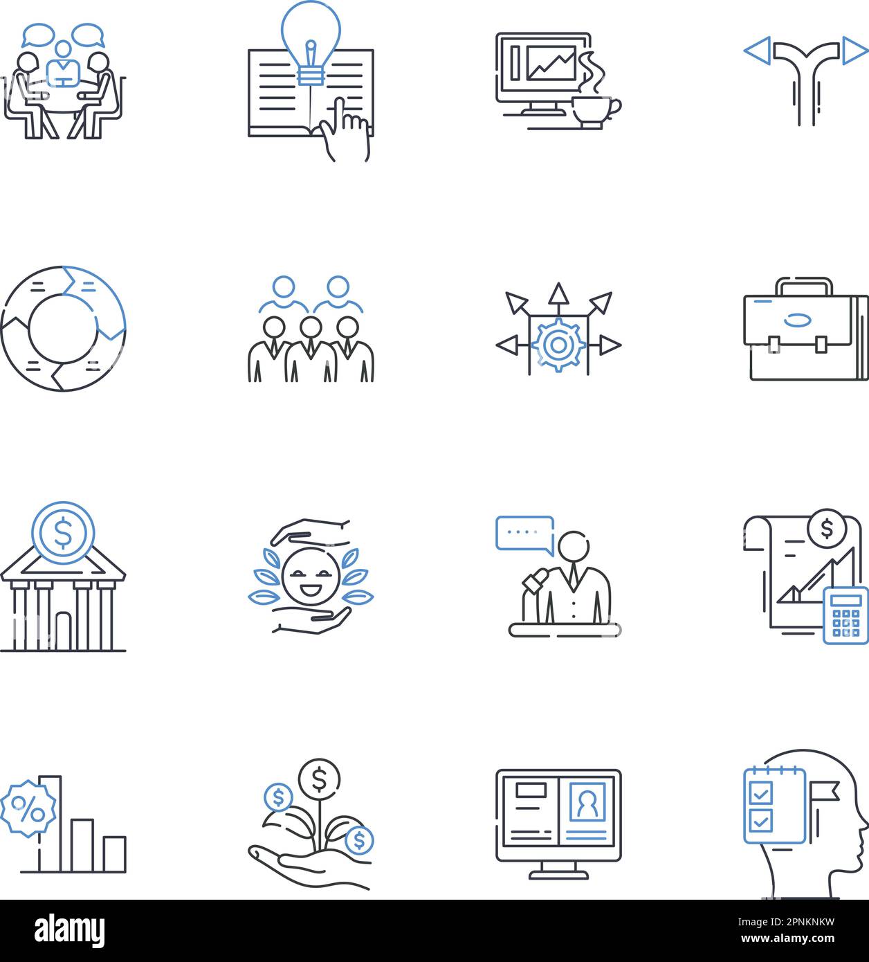 Employee evaluation line icons collection. Assessment, Performance ... Employee evaluation line icons collection. Assessment, Performance ...