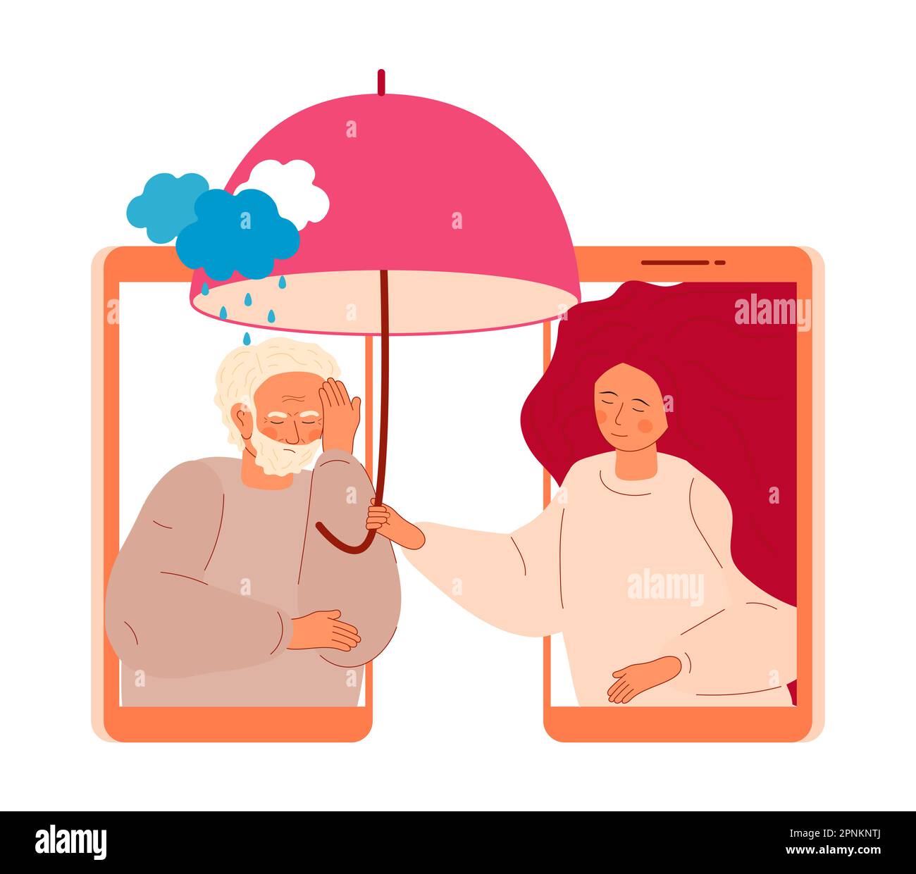 Loss of father Cut Out Stock Images & Pictures - Alamy