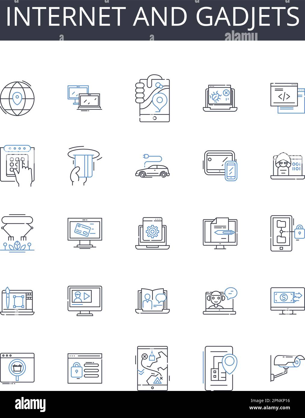 Internet information superhighway Stock Vector Images - Alamy