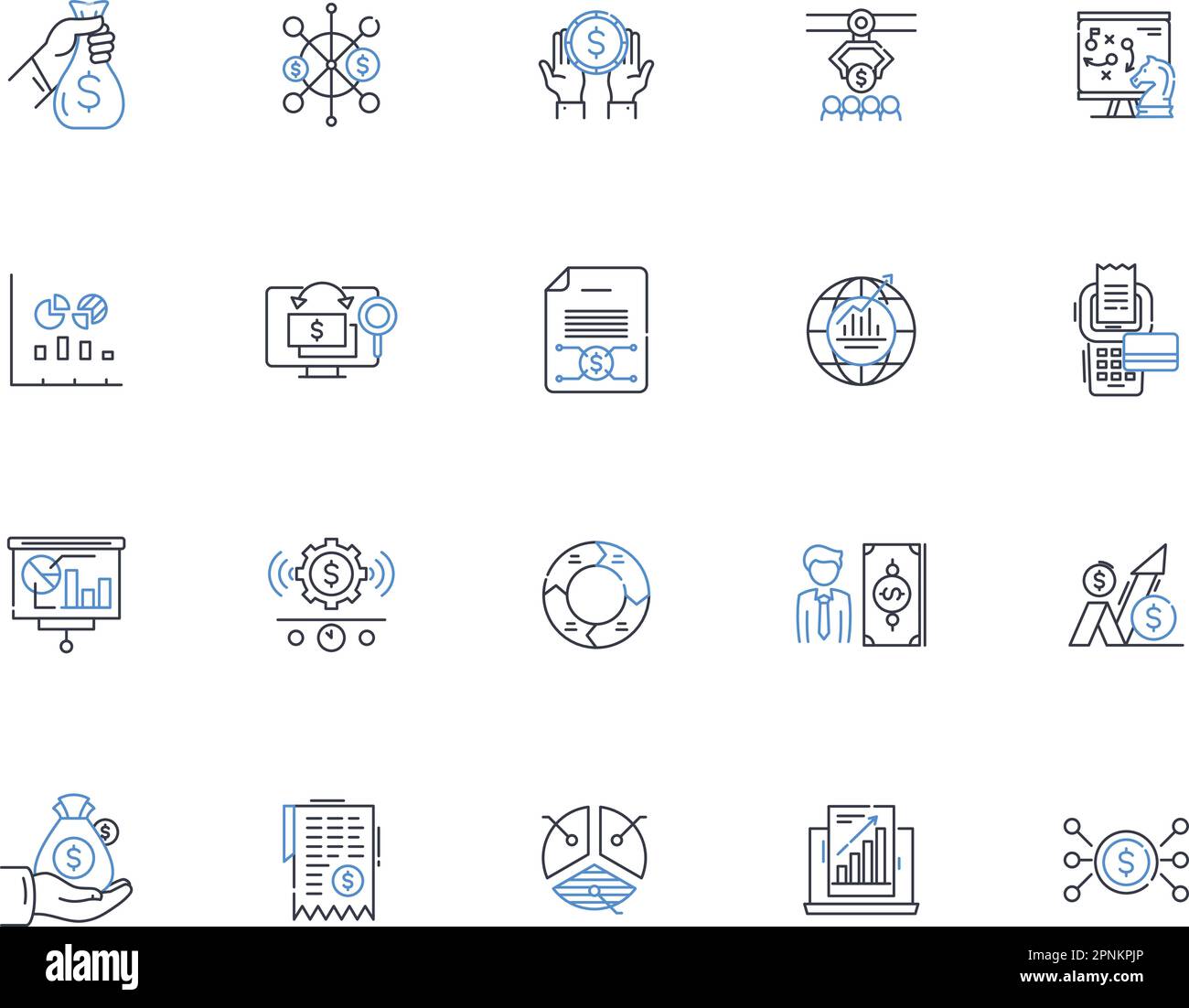 Resources line icons collection. Materials, Tools, Assets, Capital ... Resources line icons collection. Materials, Tools, Assets, Capital ...