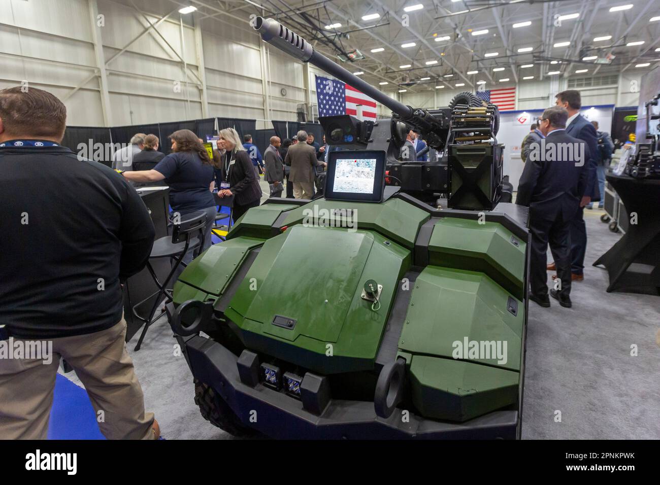 Warren, Michigan, USA. 19th Apr, 2023. The Michigan Defense Exposition ...