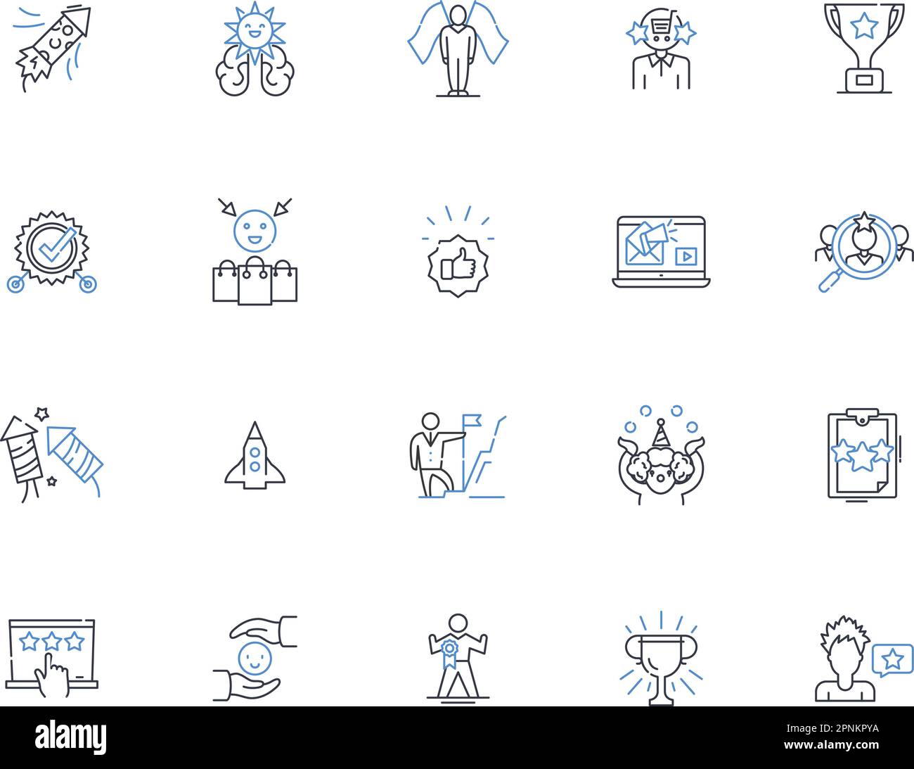 Progression line icons collection. Advancement, Development, Growth ... Progression line icons collection. Advancement, Development, Growth ...