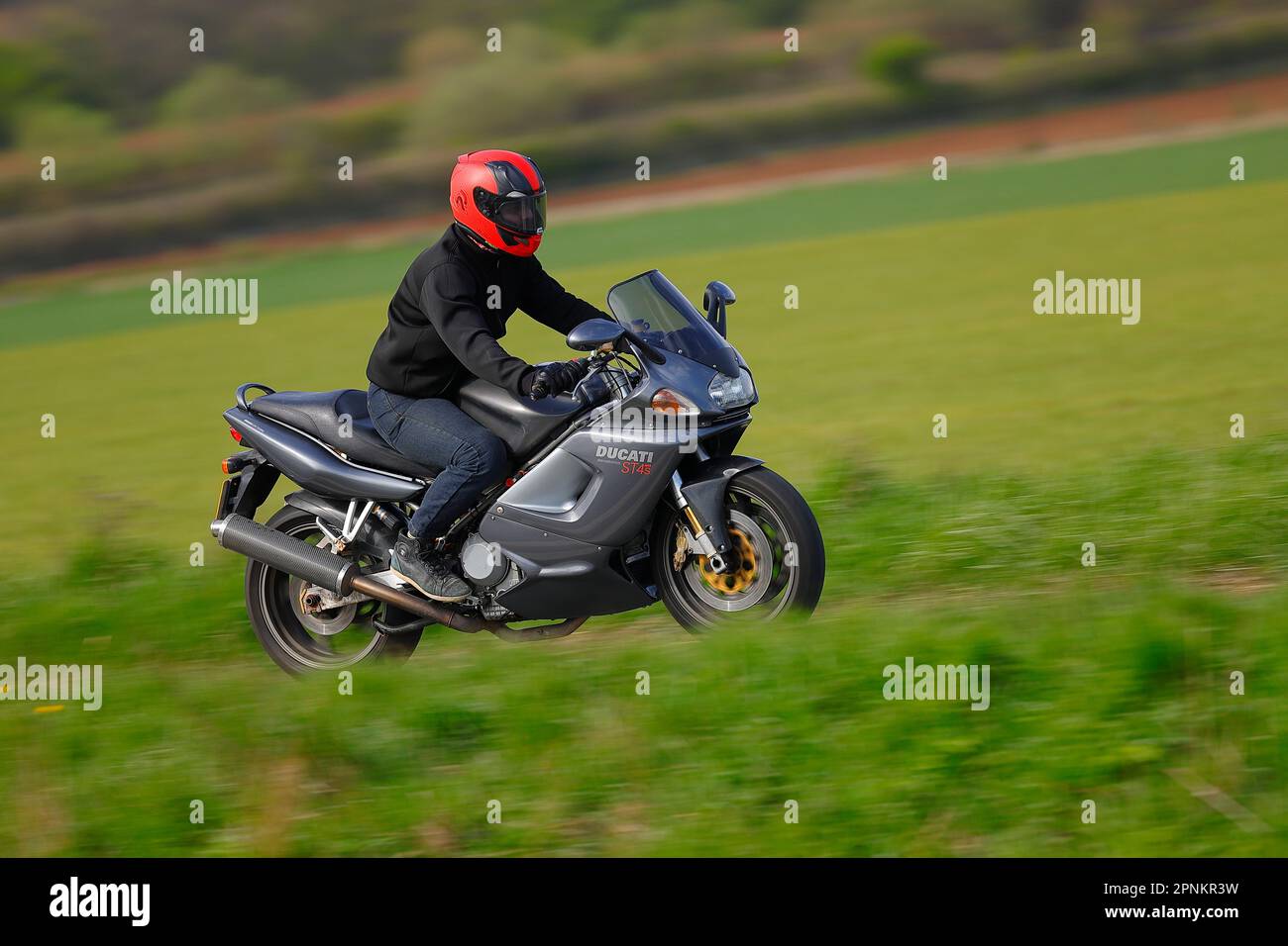 Grey ducati motorbike hi-res stock photography and images - Alamy