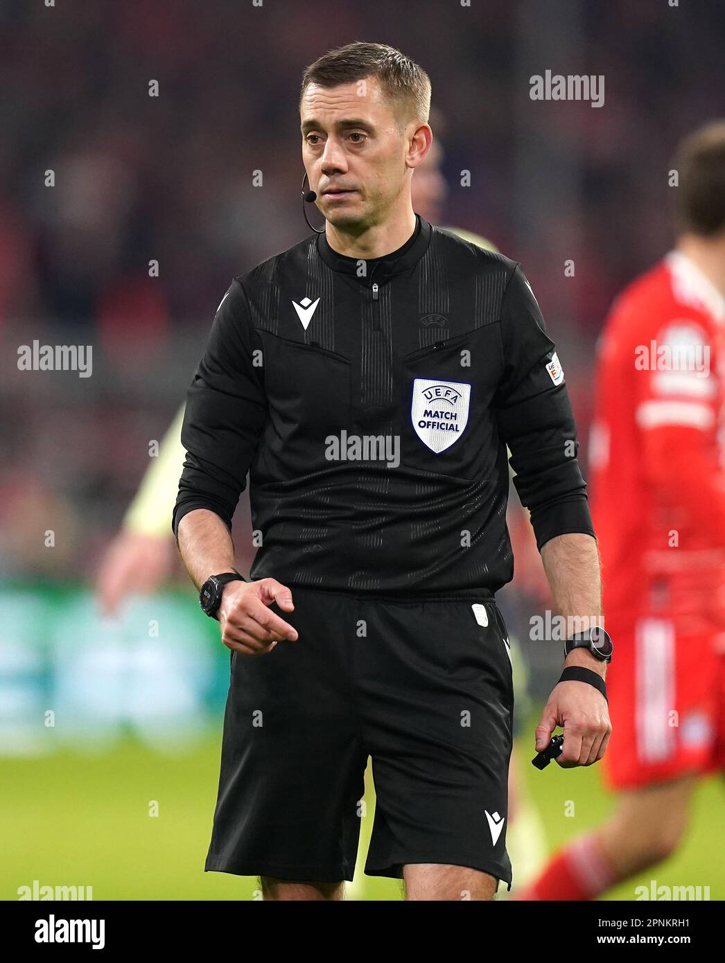 Referee Clement Turpin during the UEFA Champions League quarter-final ...