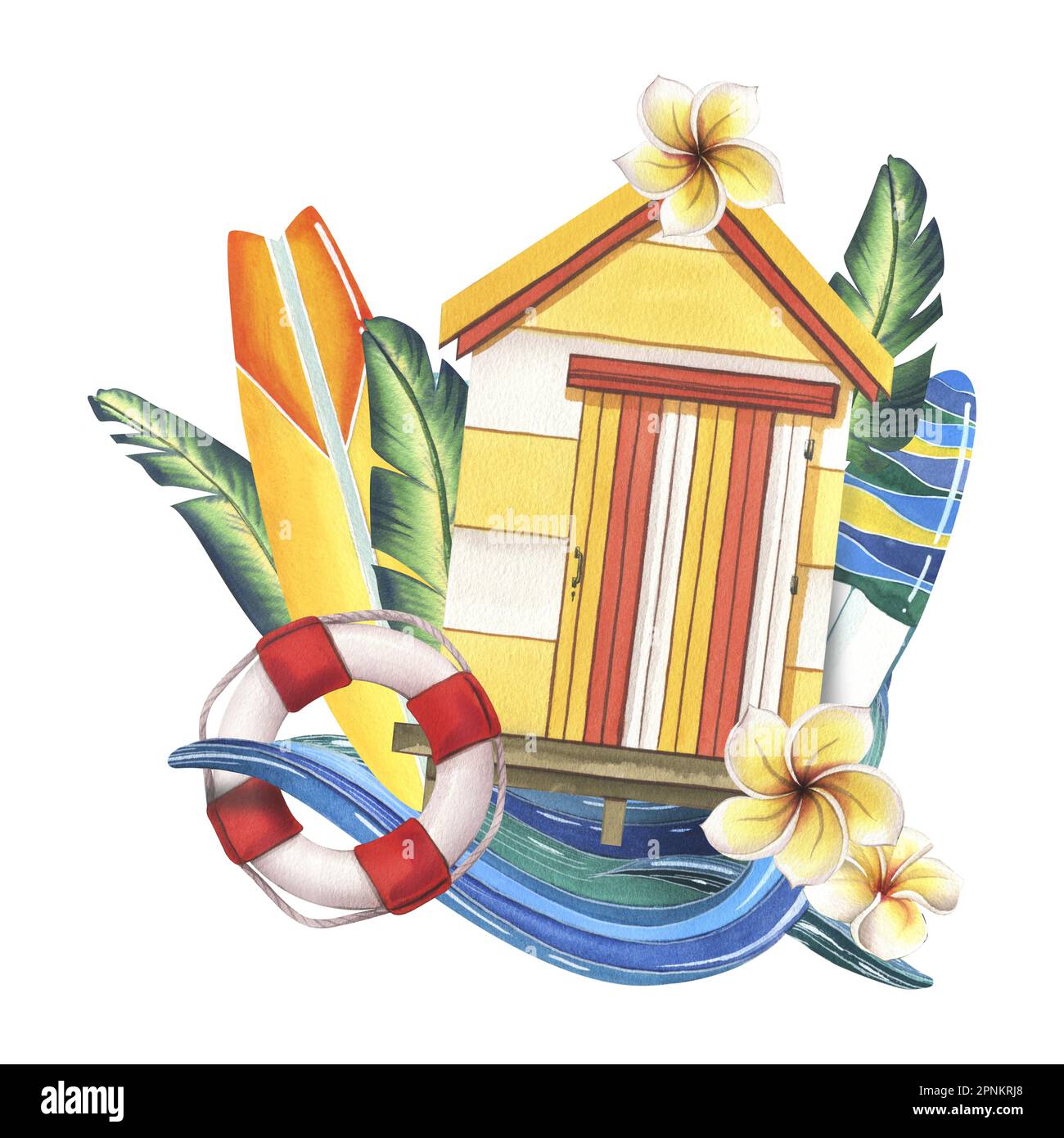 Surf Shack Clipart