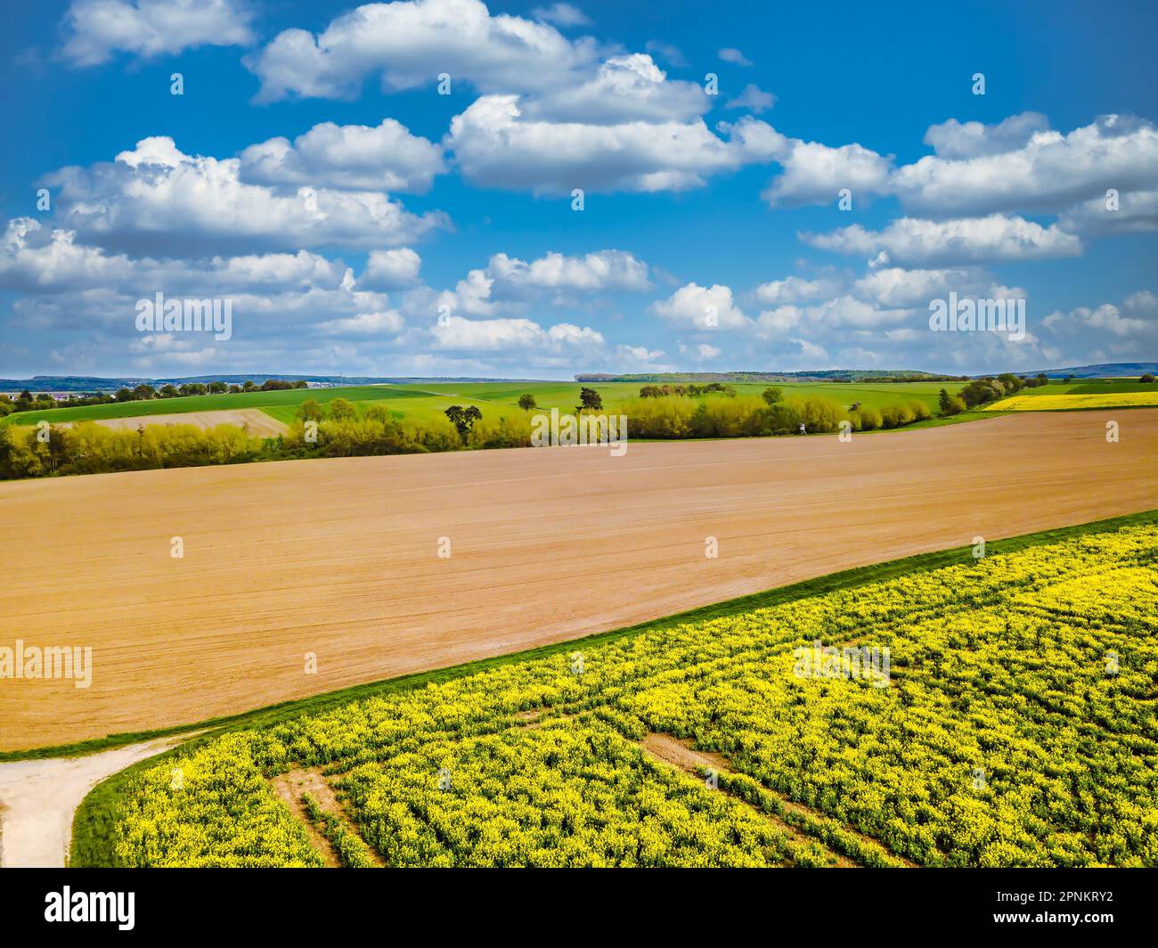 Aerial photo hesse hi-res stock photography and images - Alamy