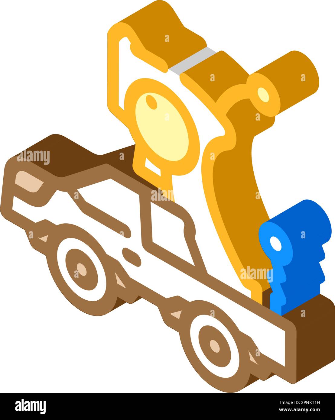 remote controlled toy child isometric icon vector illustration Stock ...