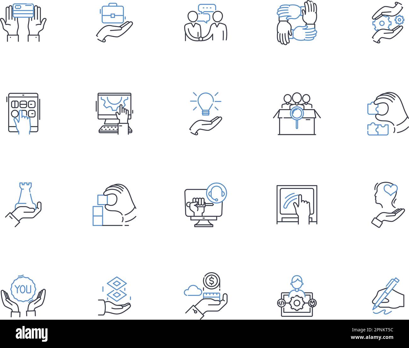 Troubleshooting Line Icons Collection Debugging Diagnostics Analysis